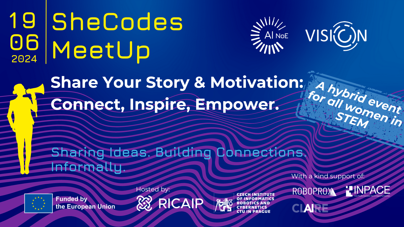 SheCodes MeetUp 2024 - INPACE Hub